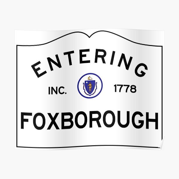 "Entering Foxborough Massachusetts - Commonwealth of Massachusetts Road ...