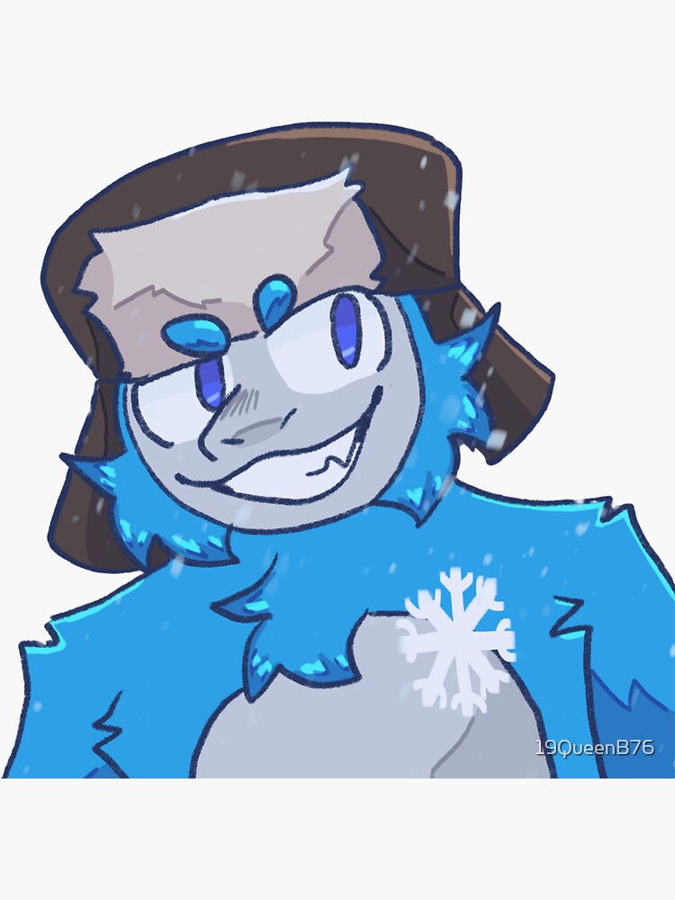 "Gorilla Tag PFP Russian Hat Blue Monkey" Sticker for Sale by ...