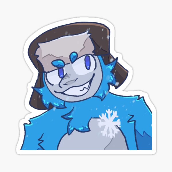 "Gorilla Tag PFP Russian Hat Blue Monkey" Sticker for Sale by ...