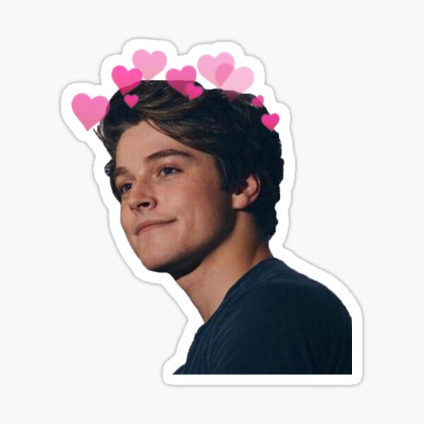 "Froy Gutierrez Flower Crown" Sticker for Sale by emilysarahli | Redbubble