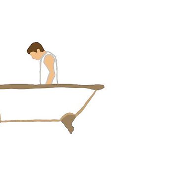 "Saltburn Bath Scene" Sticker for Sale by ourphotographs | Redbubble