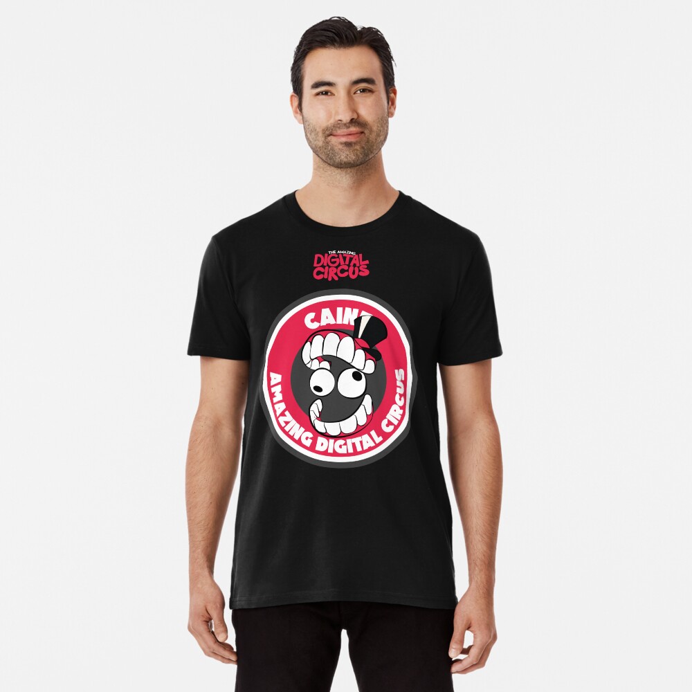 "THE AMAZING DIGITAL CIRCUS: CAINE CIRCLE EMBLEM" Sticker by ...