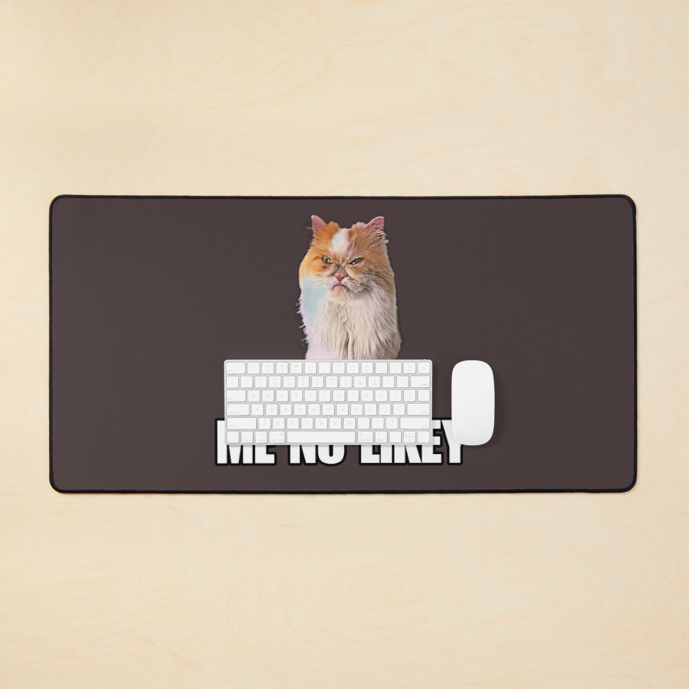 "Me No Likey Finicky Cat Meme" Sticker for Sale by CMooreWorx | Redbubble