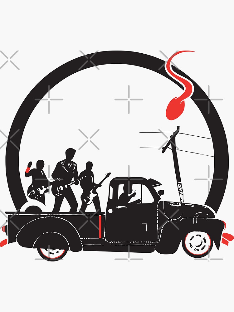 "QOTSA Band" Sticker for Sale by Ashraf Ibrahim | Redbubble