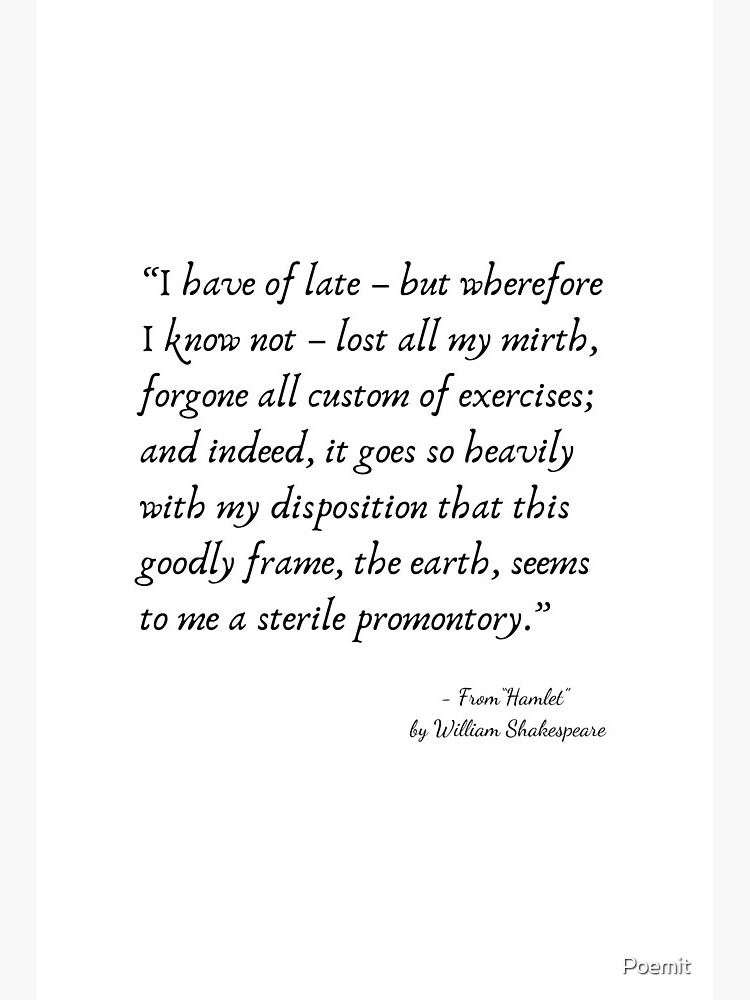 End Of Hamlet Quotes