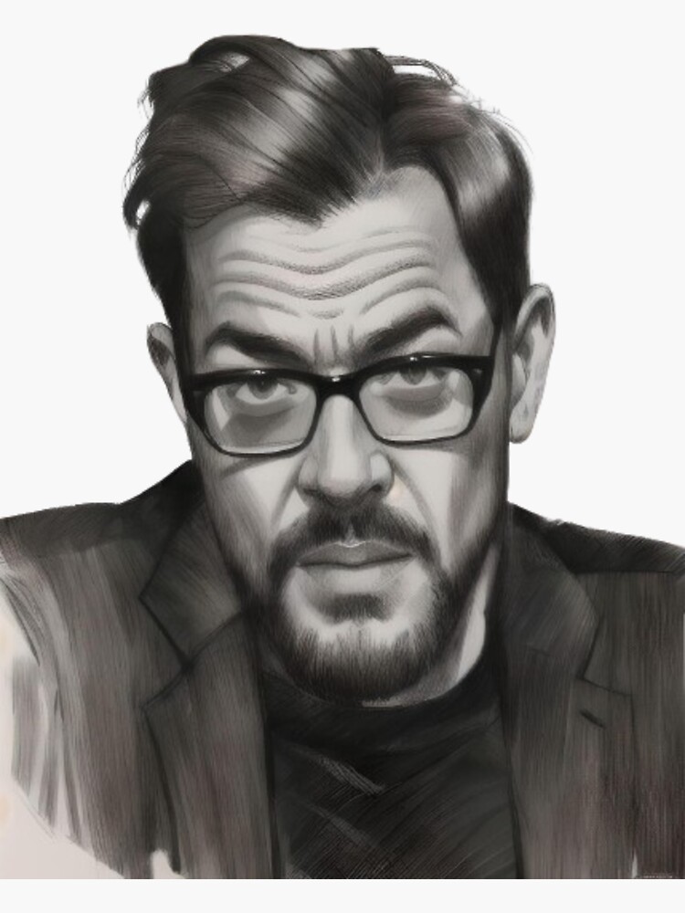 "Richard Osman" Sticker for Sale by DaveShopy | Redbubble