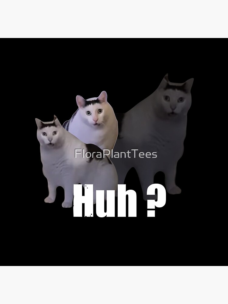 "Huh Cat Meme" Art Board Print for Sale by FloraPlantTees | Redbubble
