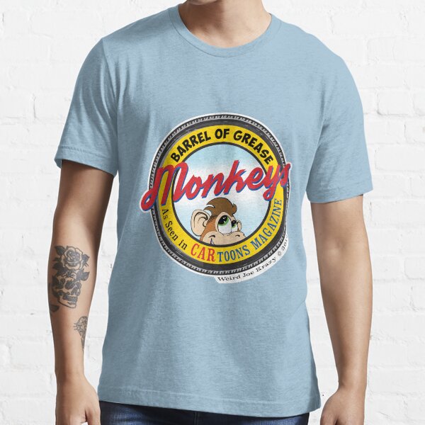 "Grease Monkey Retro Tire Logo" T-shirt for Sale by Joe5art | Redbubble ...