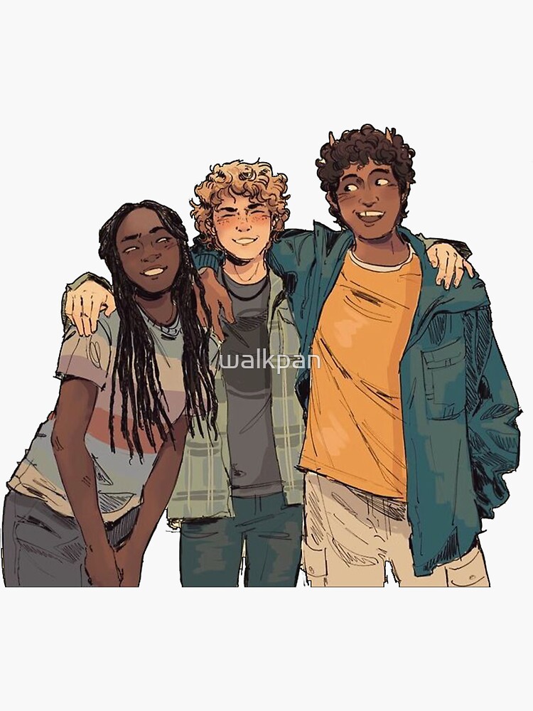 "Percy Jackson & the Olympians " Sticker for Sale by walkpan | Redbubble