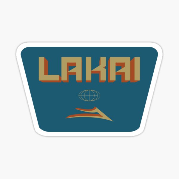 "Lakai box logo" Sticker for Sale by Gi Ko | Redbubble