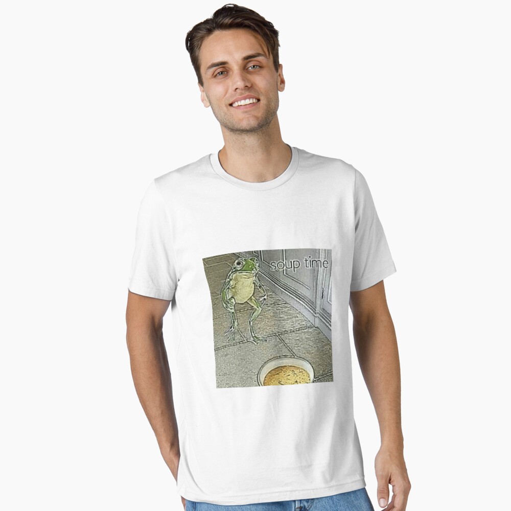 "Soup Time Frog Meme" Sticker for Sale by sp00kem | Redbubble