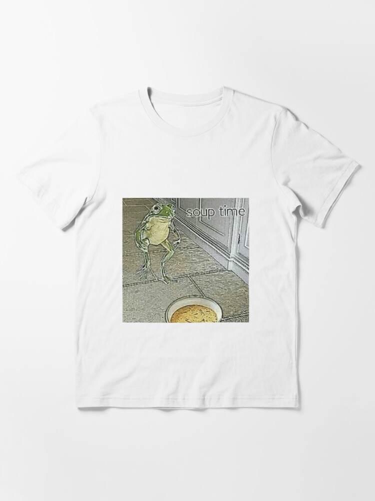 "Soup Time Frog Meme" T-shirt for Sale by sp00kem | Redbubble | soup t ...