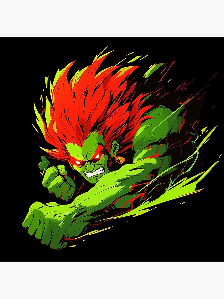 "blanka" Poster for Sale by maniabx | Redbubble