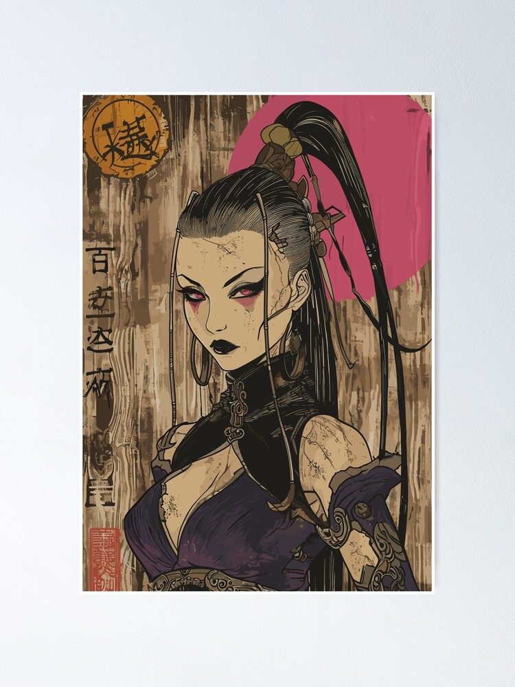 "Sindel Mortal Kombat Fanart" Poster for Sale by universepod | Redbubble