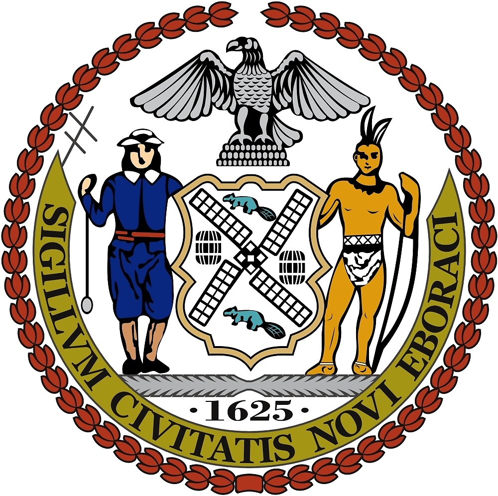 "Seal of New York City " by abbeyz71 | Redbubble