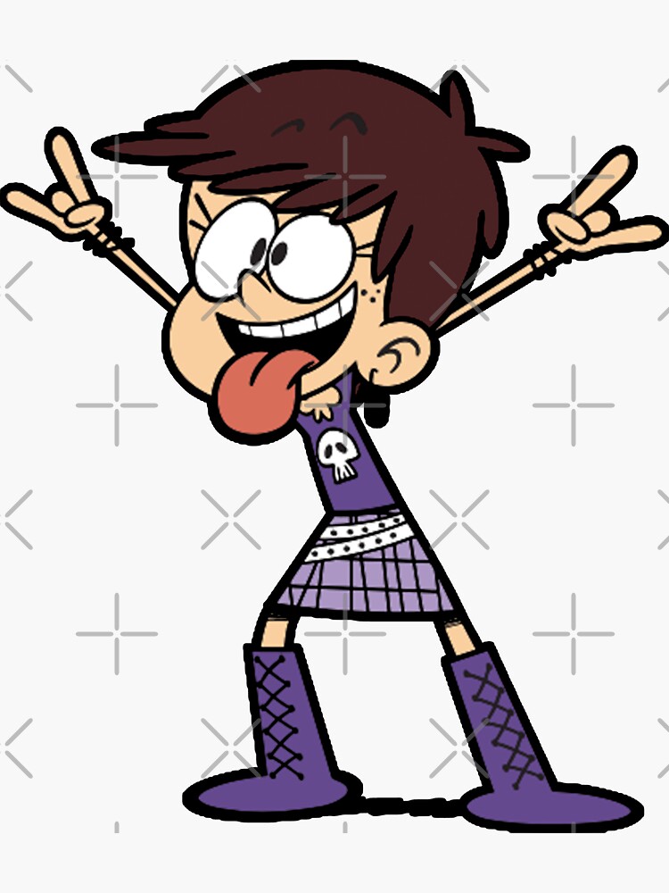 "Lana Loud The Loud House" Sticker for Sale by Steven Mole | Redbubble