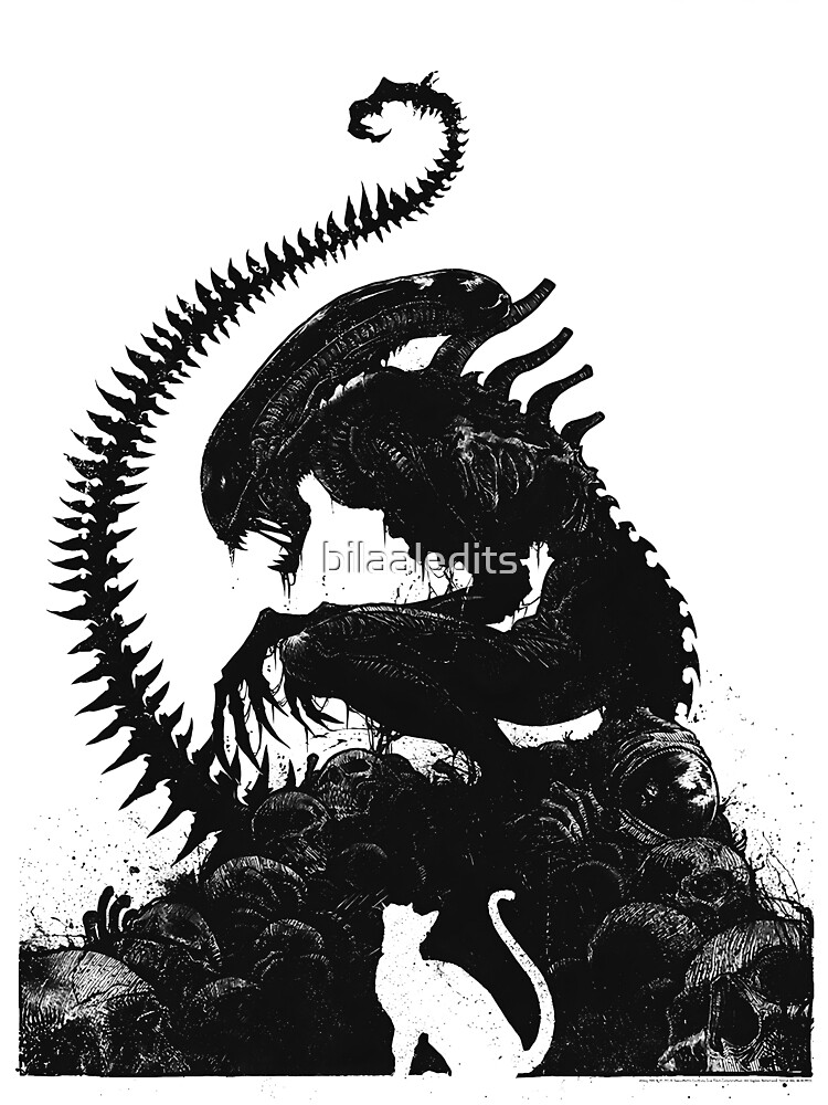 "Alien Jonesy the Cat" Poster for Sale by bilaaledits | Redbubble
