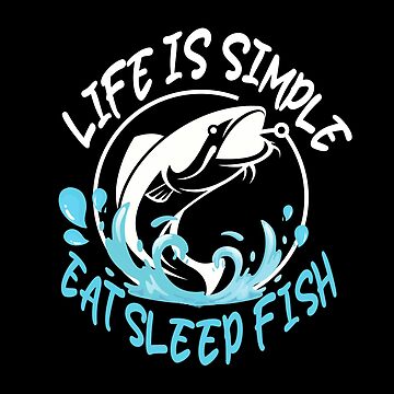 "Catfish Life" Sticker for Sale by CatfishCreation | Redbubble