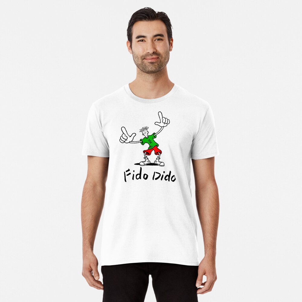 "Fido Dido a Fido Dido a Fido Dido" Sticker for Sale by waresho | Redbubble