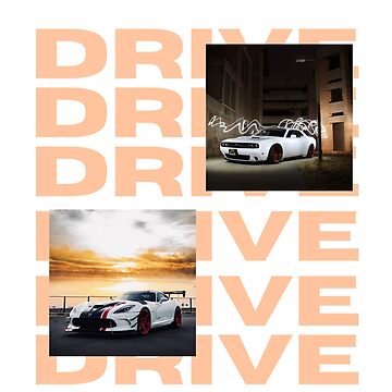 "Drive!" Sticker for Sale by DriveRogue | Redbubble