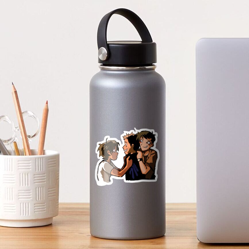 "scream 1996 billy stu and randy scene" Sticker for Sale by meoshop ...