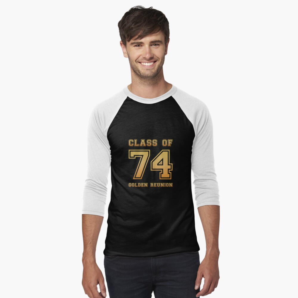 "Class of 74 1974 class reunion 50th golden reunion" Sticker for Sale ...