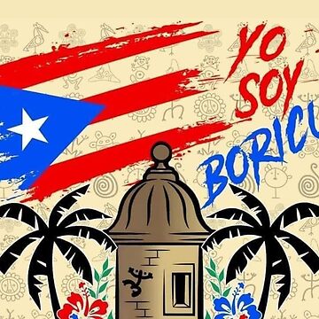 "Yo Soy Boricua Puerto Rico" Sticker for Sale by PastRemembered | Redbubble