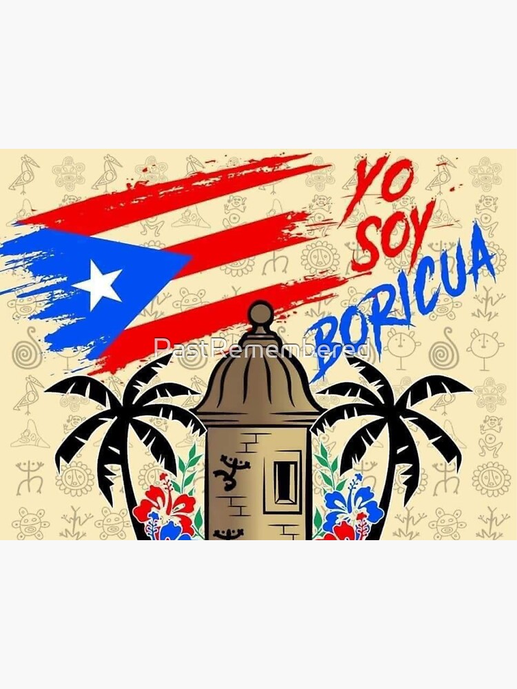 "Yo Soy Boricua Puerto Rico" Sticker for Sale by PastRemembered | Redbubble