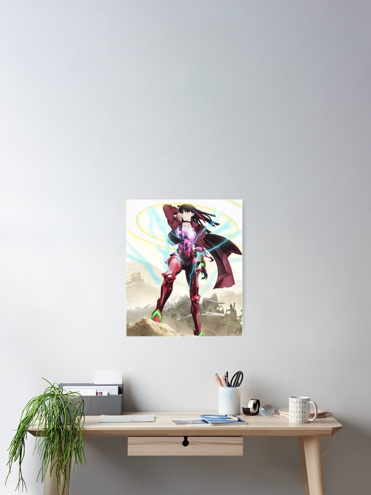"Metallic Rouge Anime " Poster for Sale by walkpan | Redbubble