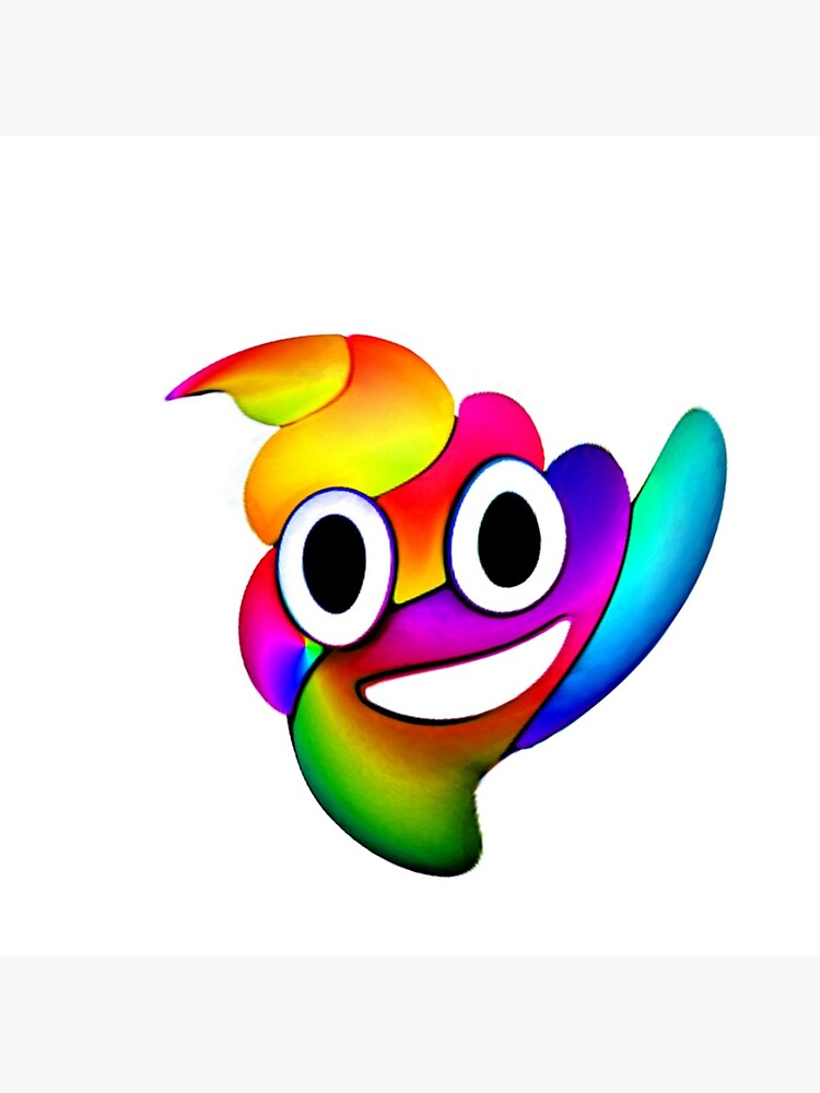 "Dancing poop 2" Sticker for Sale by neonmoonwaves | Redbubble