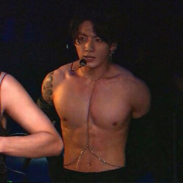 "Shirtless Jungkook, exposed chest, help" Poster for Sale by Bananoncia | Redbubble