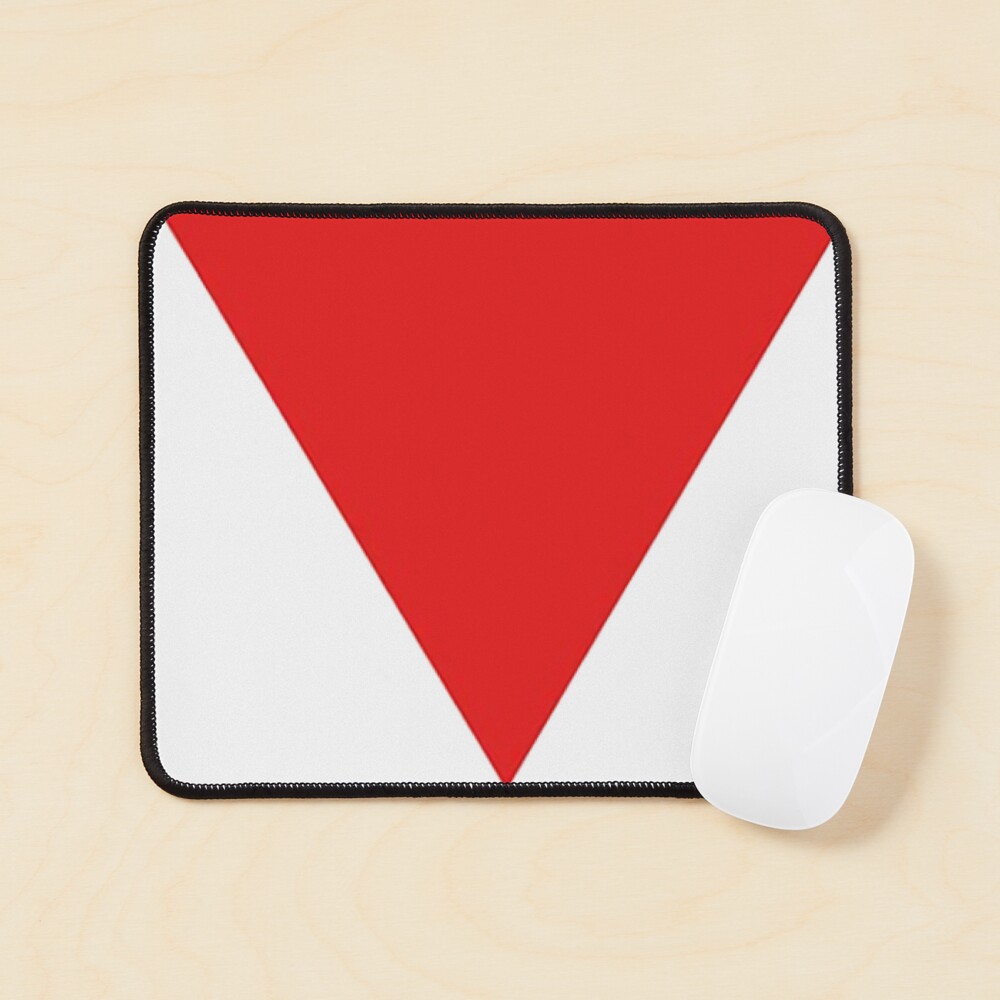 "Red Equilateral triangle" Sticker for Sale by MEXART2 | Redbubble
