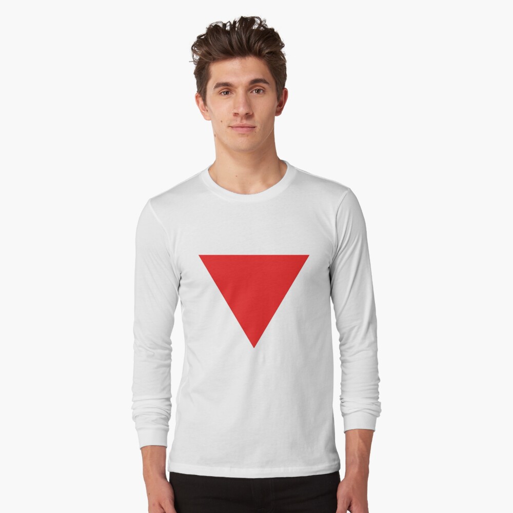 "Red Equilateral triangle" Sticker for Sale by MEXART2 | Redbubble