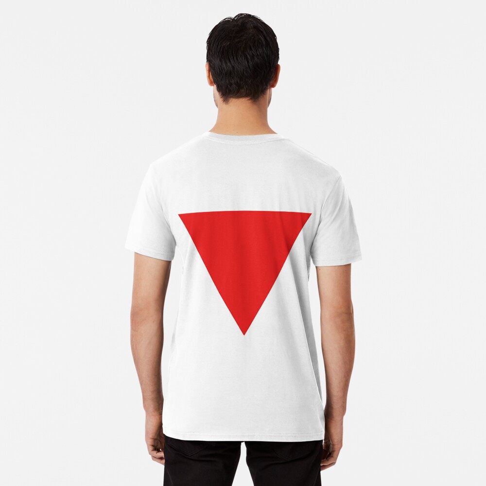 "Red Equilateral triangle" Sticker for Sale by MEXART2 | Redbubble