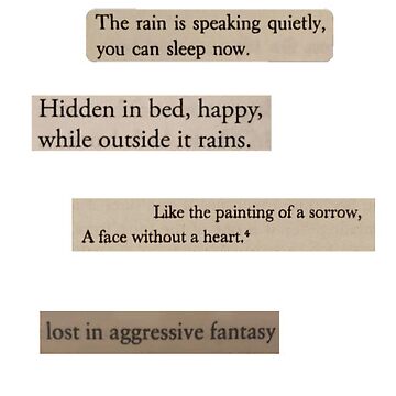 "Vintage book quotes pack 2" Sticker for Sale by Gladiolustore | Redbubble