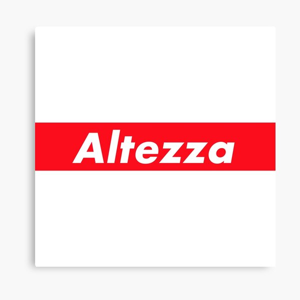 Altezza Canvas Prints | Redbubble