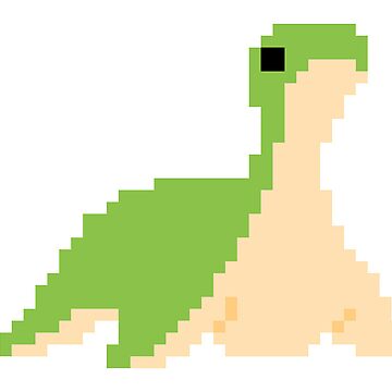 "Nessie pixel art apex ledgends" Sticker for Sale by You-Bloody-Rock ...