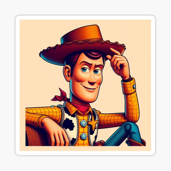 "Woody's Toy Story " Sticker for Sale by Cipher-28 | Redbubble