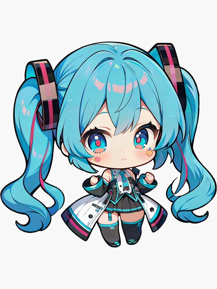Hatsune Miku Chibi Hatsune Miku X Chuocho Tactical Craft Chibi Acrylic