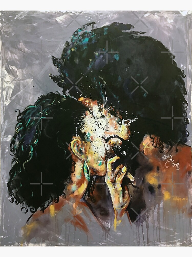 "Naturally Black Love I" Poster for Sale by DaCre8iveOne | Redbubble