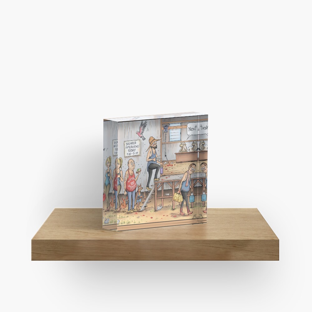 "Shearer Interviews." Sticker for Sale by Jed Dunstan | Redbubble