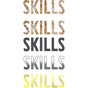 "My skills" Premium T-Shirt for Sale by EKKASTUDIO | Redbubble