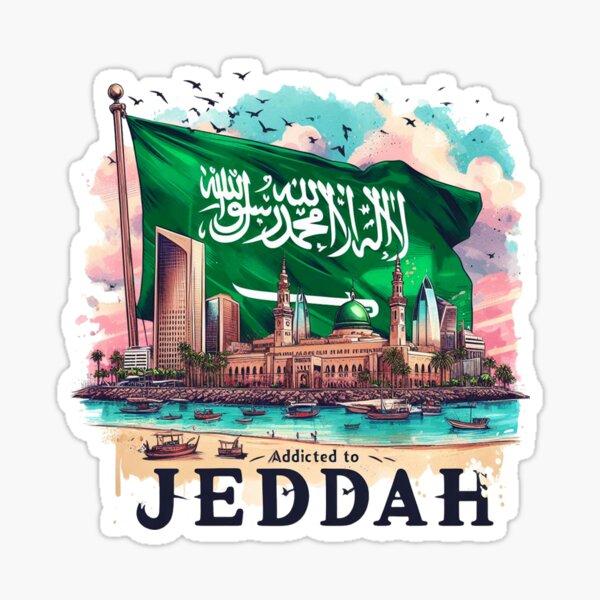 "Jeddah" Sticker for Sale by ryanapples2 | Redbubble