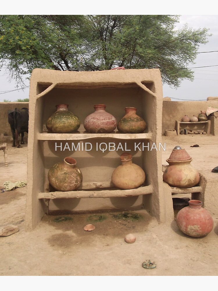 "Rural area Village home landscape " Sticker for Sale by hamidsart ...