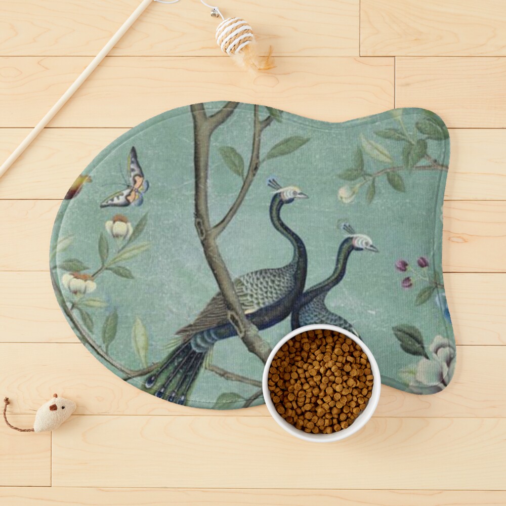 "A Teal of Two Birds Chinoiserie" Pillow for Sale by TheChinoiserie ...