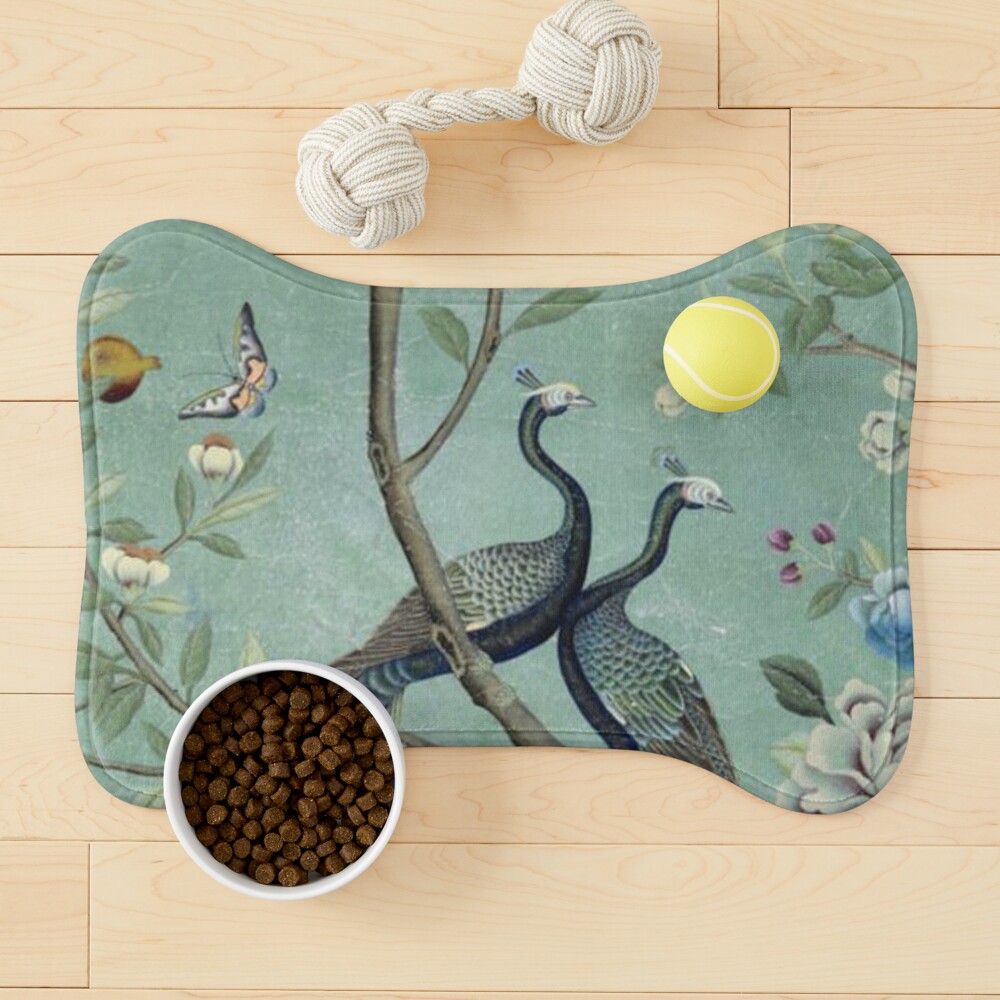 "A Teal of Two Birds Chinoiserie" Pillow for Sale by TheChinoiserie ...