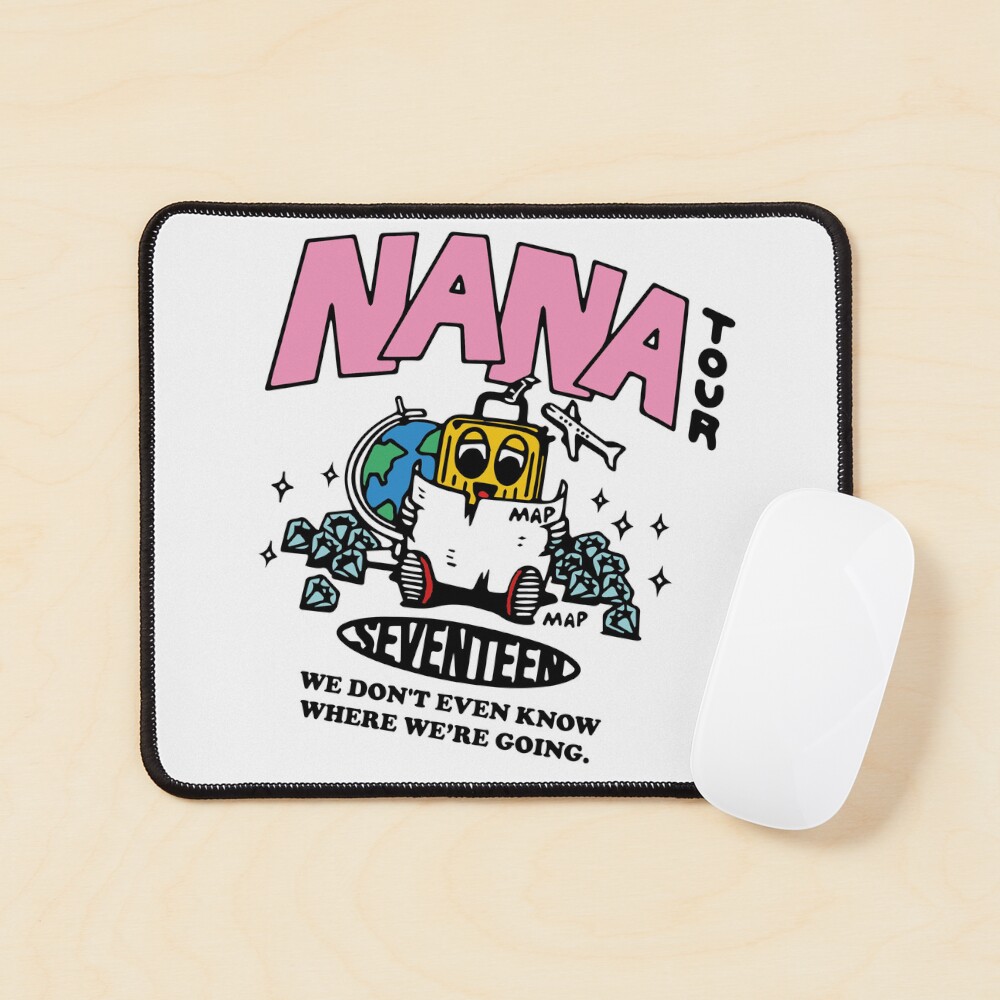 "Seventeen NANA Tour Logo" Sticker by reffsvt | Redbubble