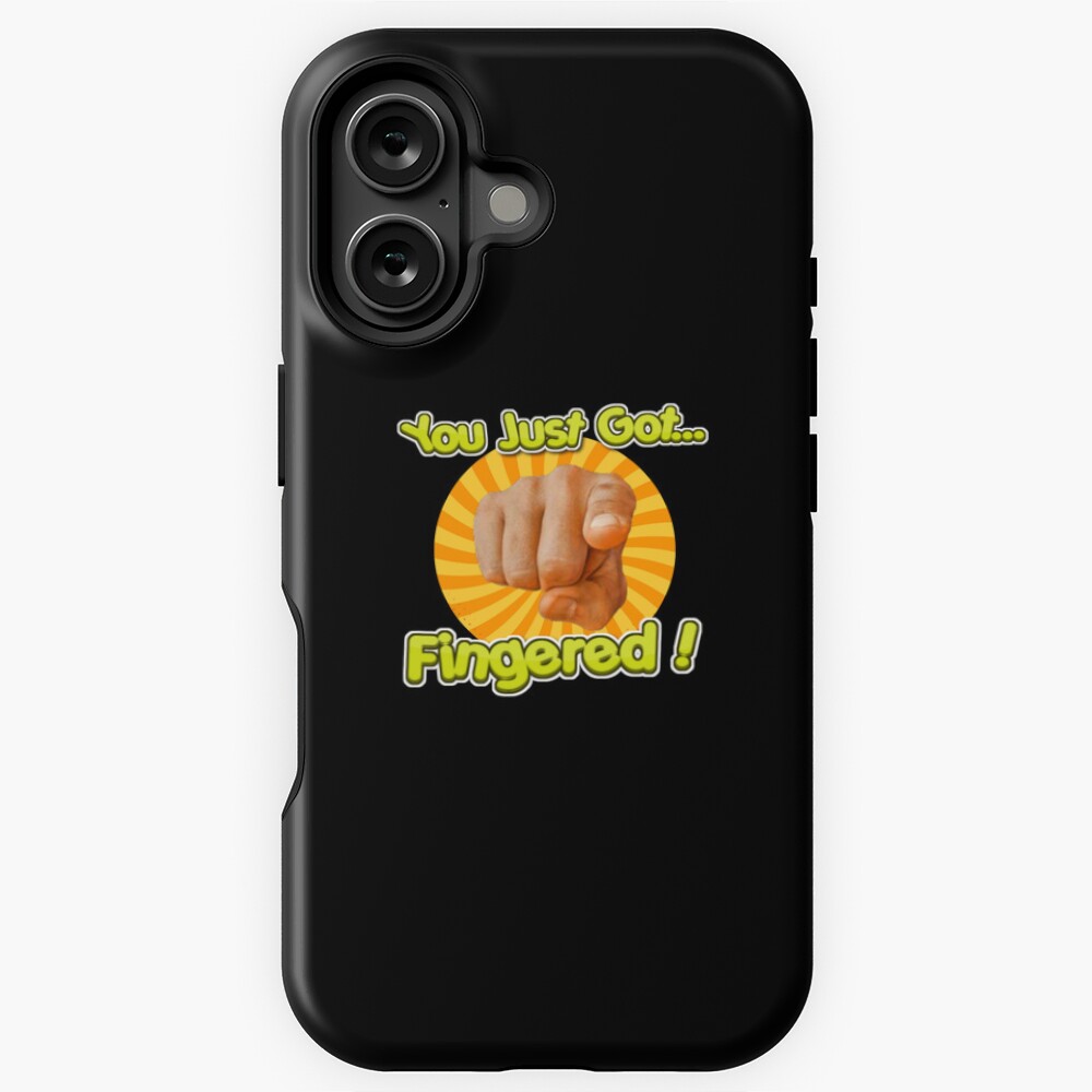 "You Just Got Fingered - Pointing Finger Meme Pun - Controversial Humor ...