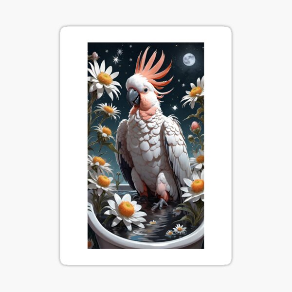 "Who's a pretty boy" Sticker for Sale by Carla Osinski | Redbubble