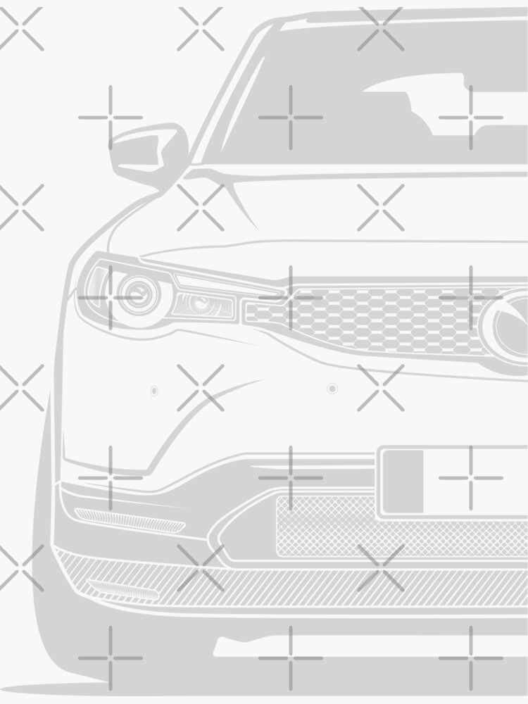 "MX30 MX-30 2024" Sticker for Sale by MeiArtCircle | Redbubble